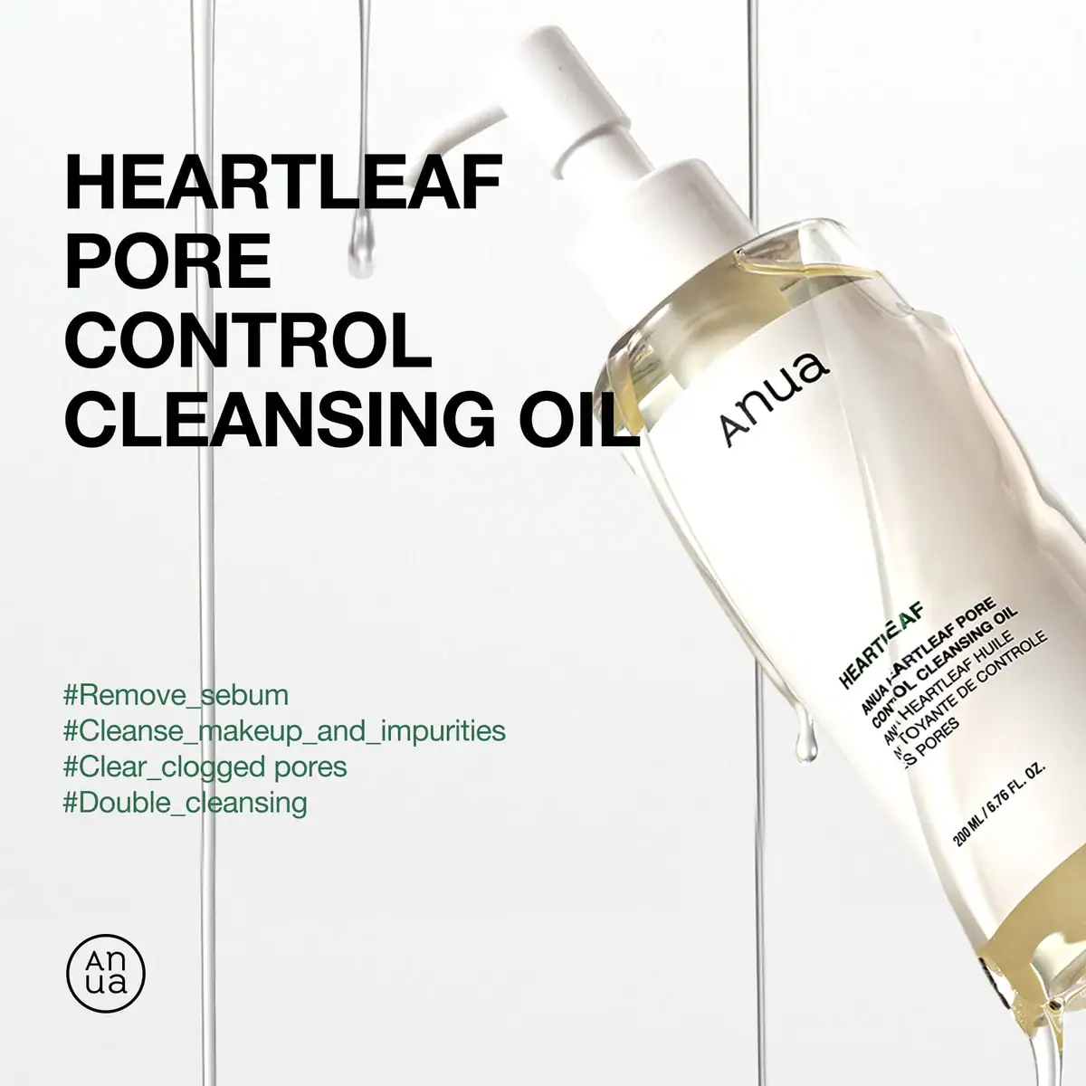 ANUA Heartleaf Pore Control Cleansing Oil 200ml SHOP NOW